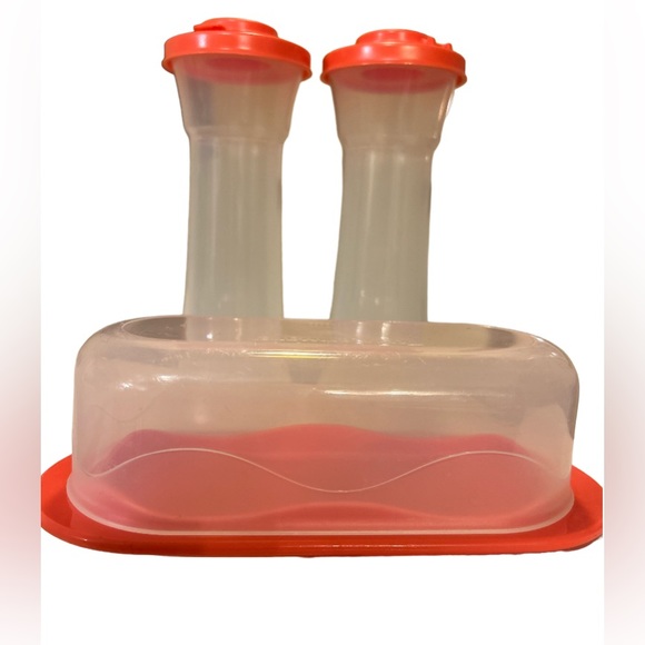 Tupperware | Dining | Tupperware New Set Condiments Containers Retro ...